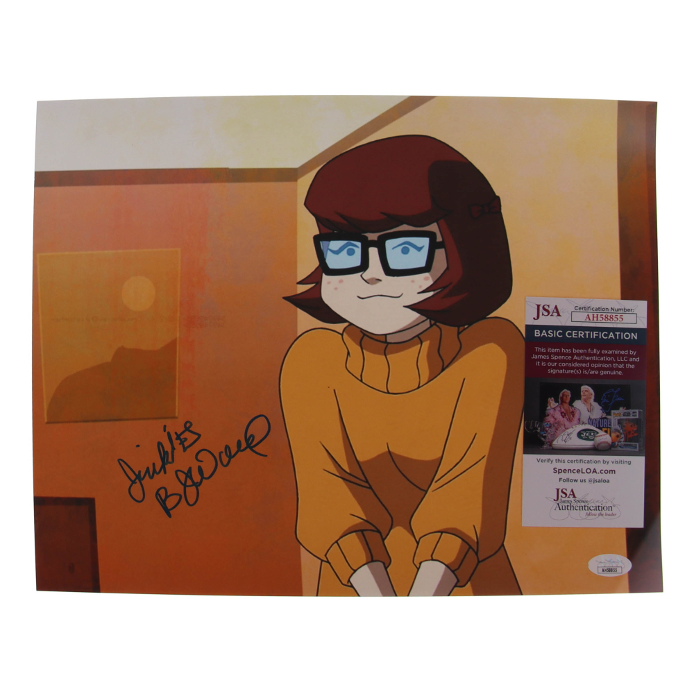 B.J. Ward Signed "Scooby Doo" 11x14 Photo Inscribed "Jinkies" (JSA ...