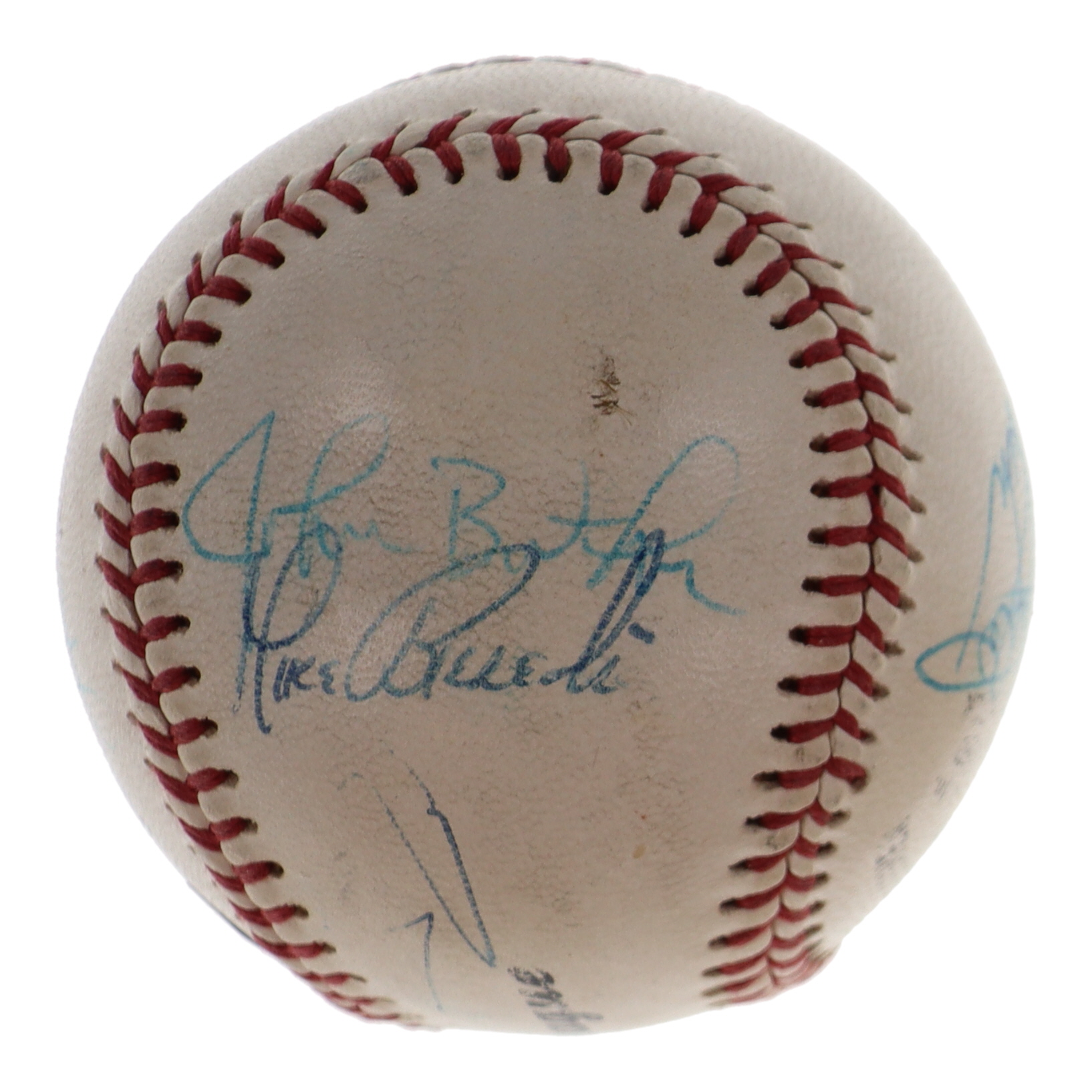 OL Baseball Signed by (6) with Tony Olivia, Mike Bielecki, Frank Viola ...