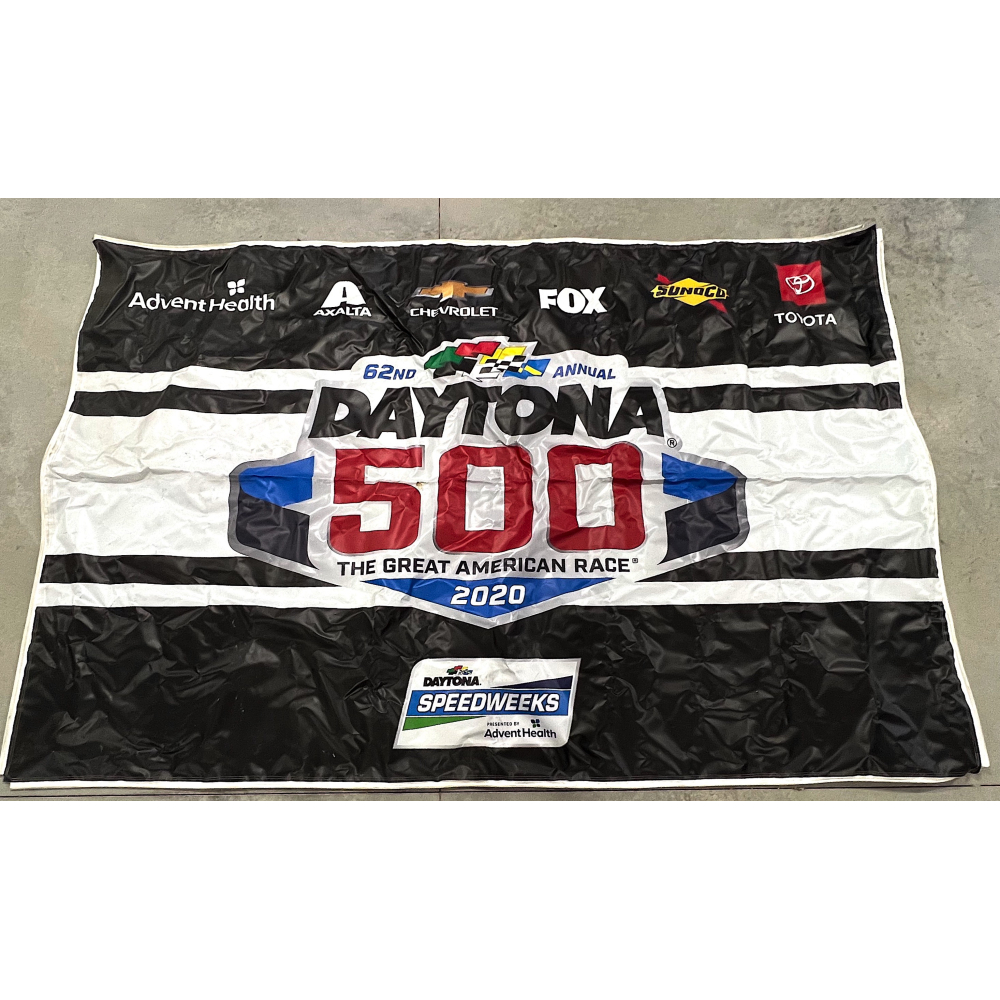 2020 Daytona 500 Original 10x7 Race Used Victory Lane Banner - Denny ...