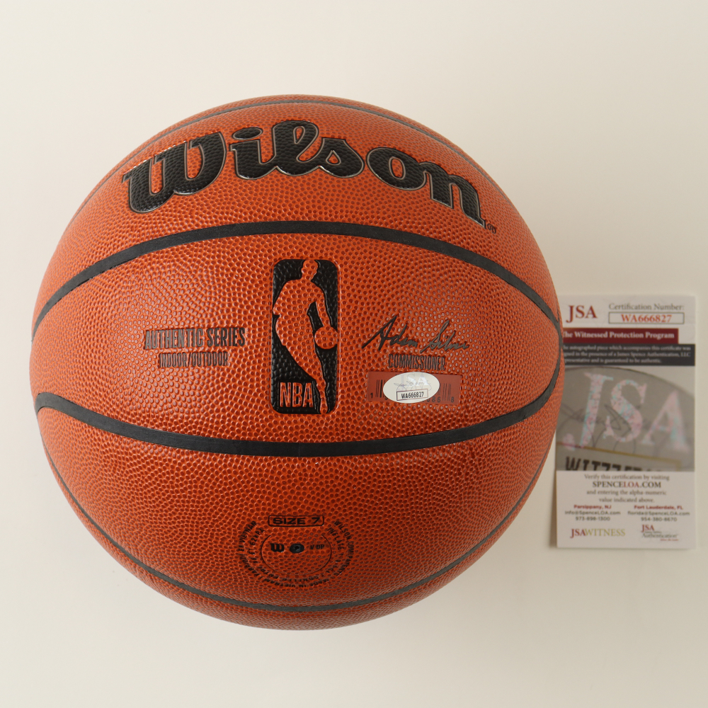Jason Williams Signed Game Ball Series Basketball Inscribed "White ...