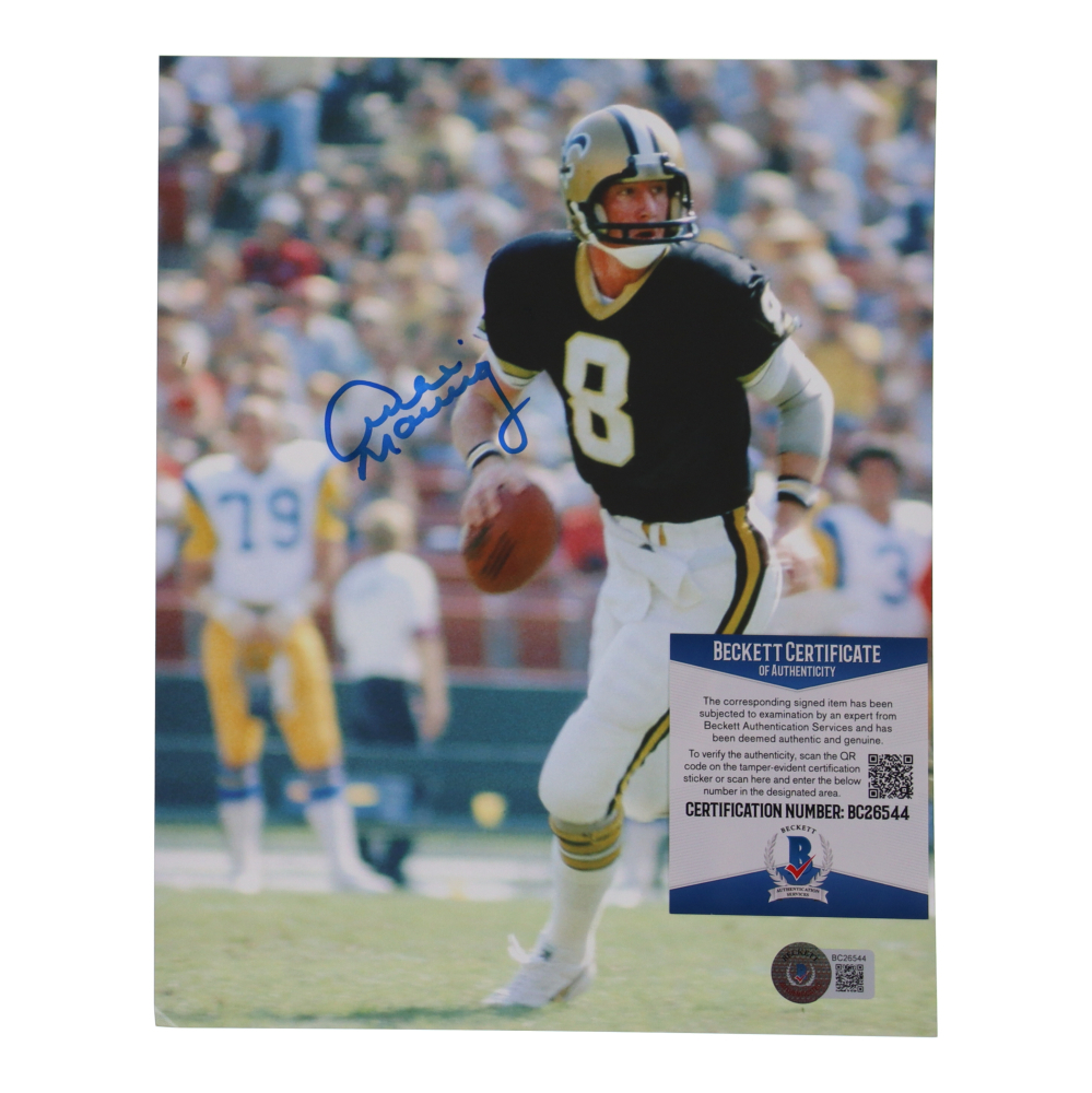 Archie Manning Signed 8x10 Photo (Beckett) | Pristine Auction
