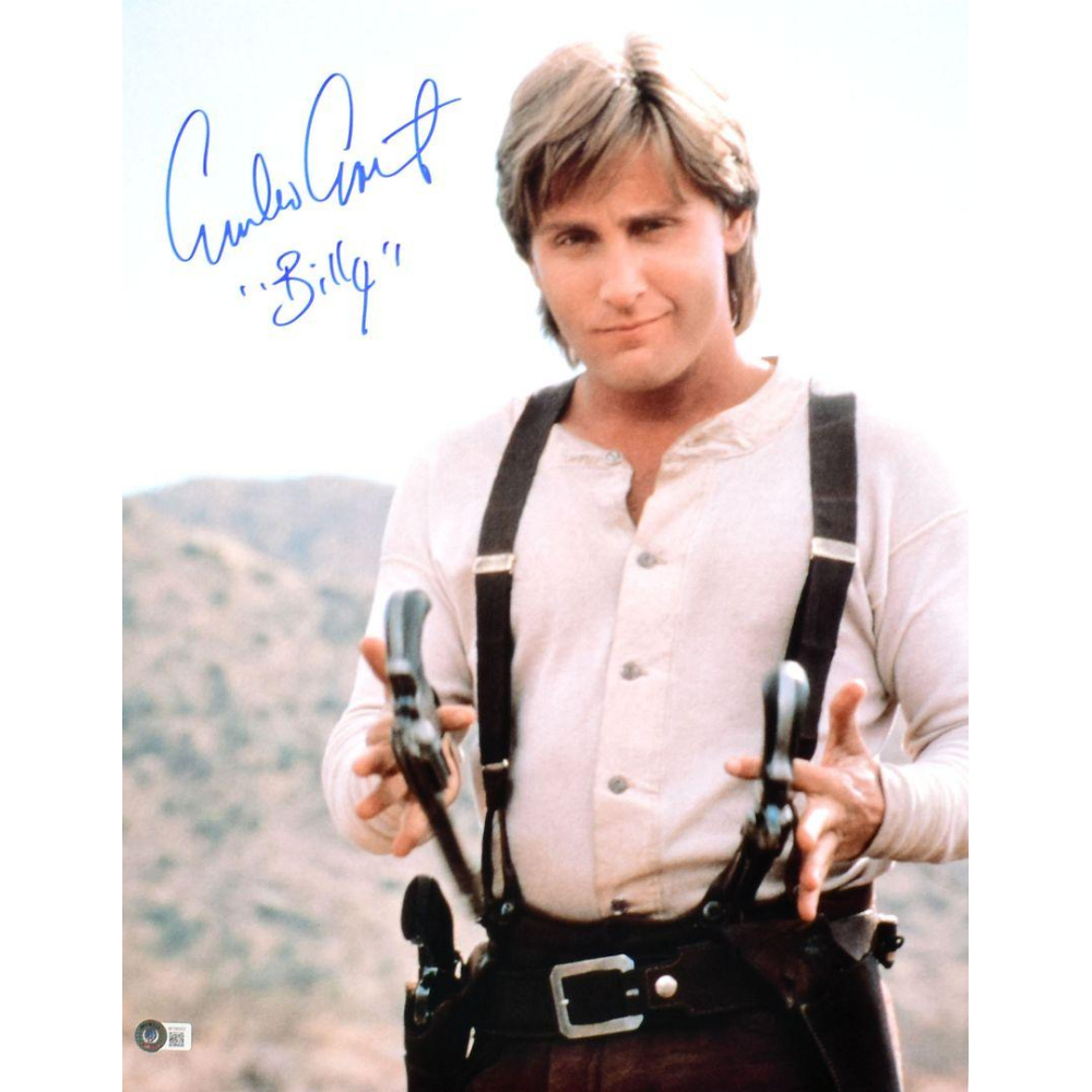 Emilio Estevez Signed "Young Guns" 16x20 Photo Inscribed "Billy ...