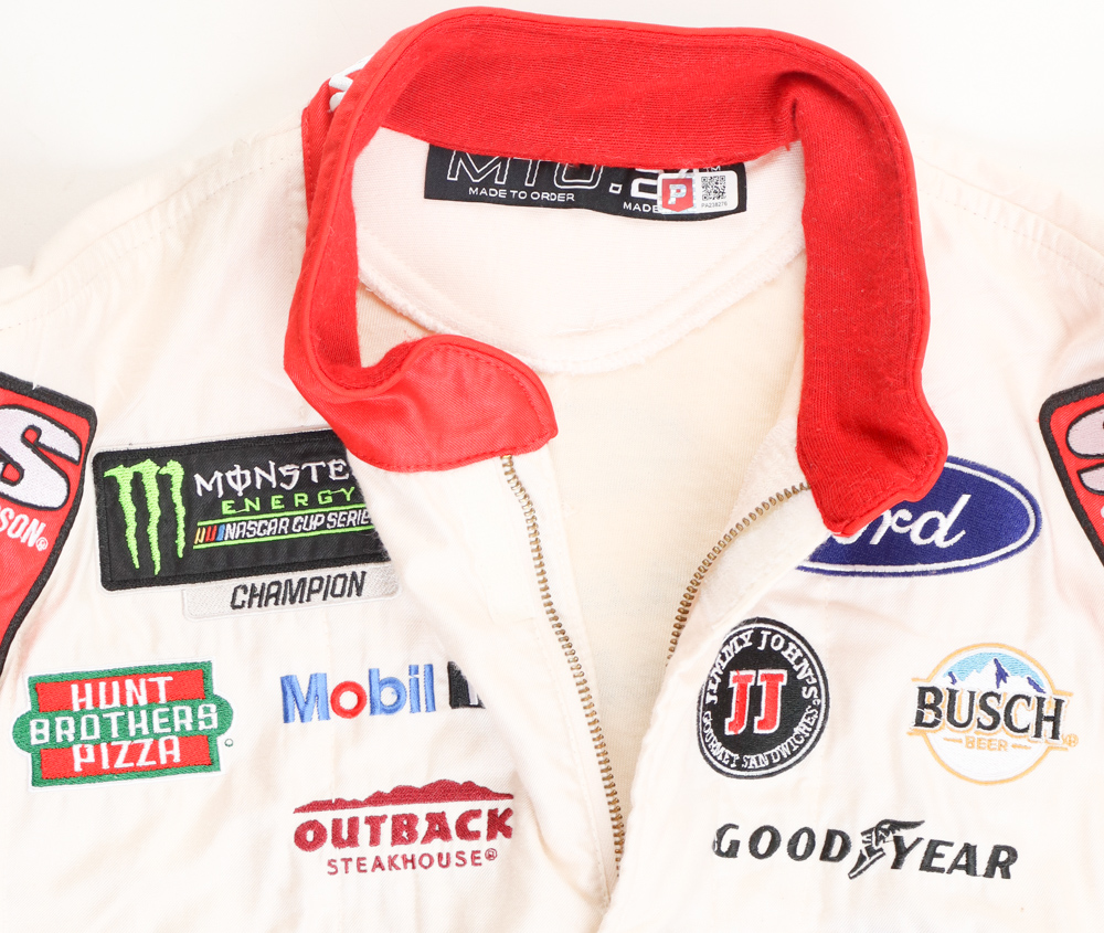 Kevin Harvick Signed NASCAR Race Worn Mobil 1 Driver's Fire Suit ...