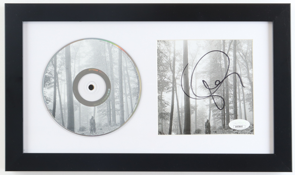 Taylor Swift Signed Custom Framed "Folklore" CD Booklet Display (JSA ...