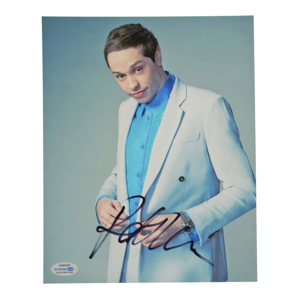 Pete Davidson Signed 8x10 Photo (ACOA) | Pristine Auction