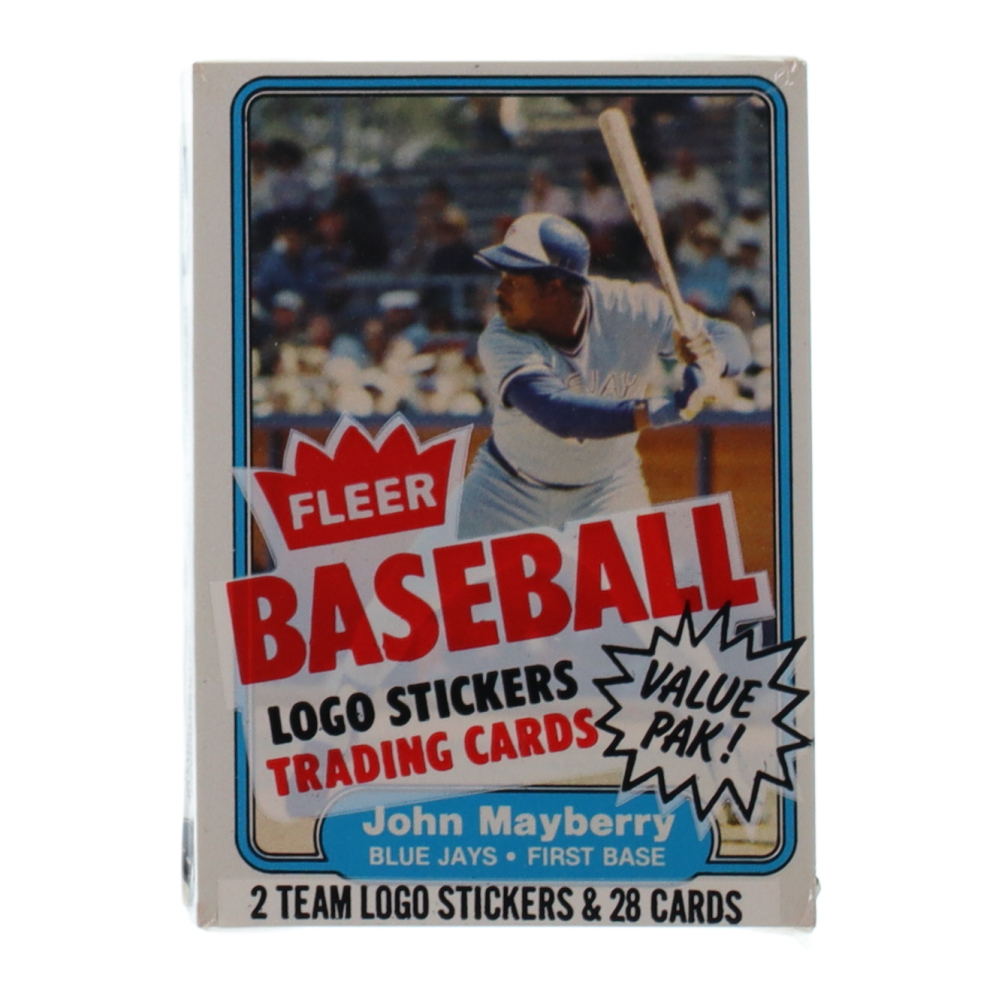 1982 Fleer Baseball Cello Pack with (28) Cards | Pristine Auction