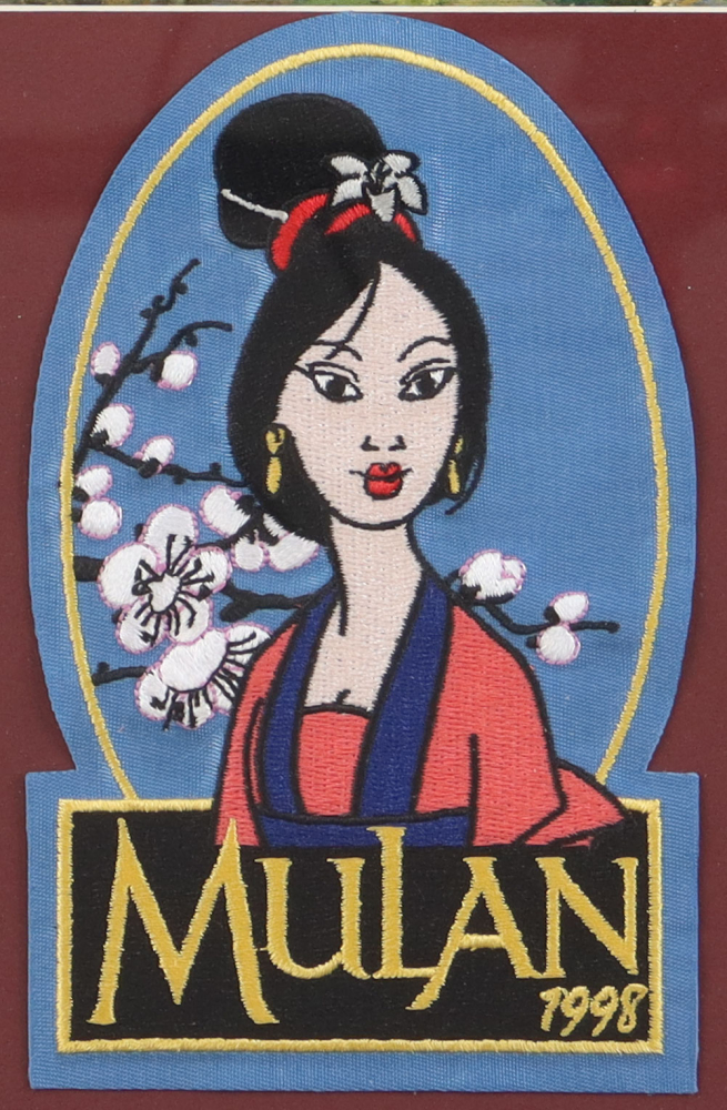 Thomas Kinkade "Mulan" Custom Framed Print Display with Official Disney ...