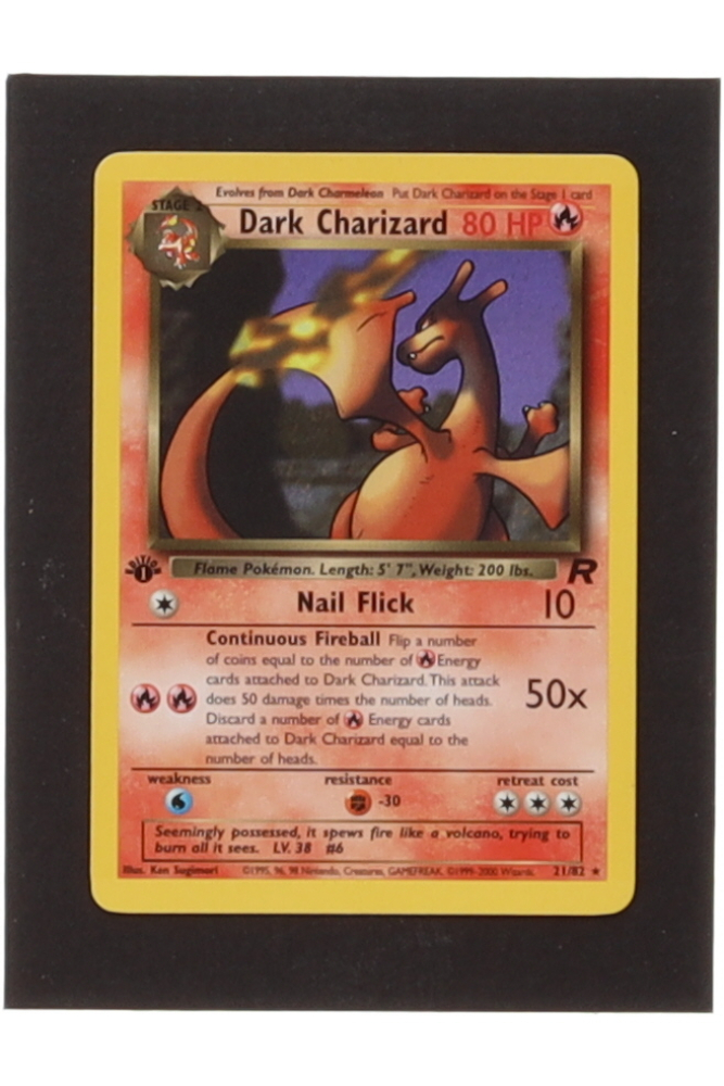 Dark Charizard Pokemon 2000 Team Rocket #21 | Pristine Auction