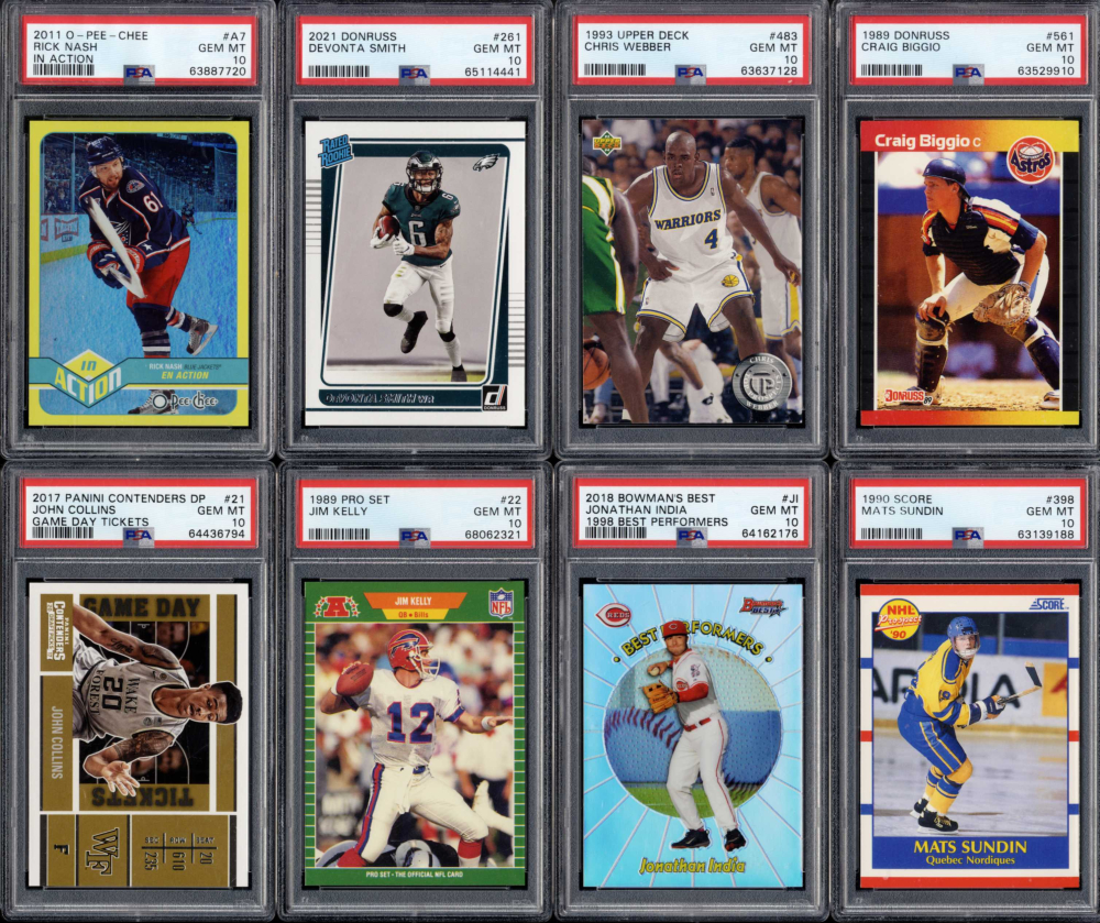 2023 Timeless Authentic “PSA Graded Card Collection” Mystery Box Series ...