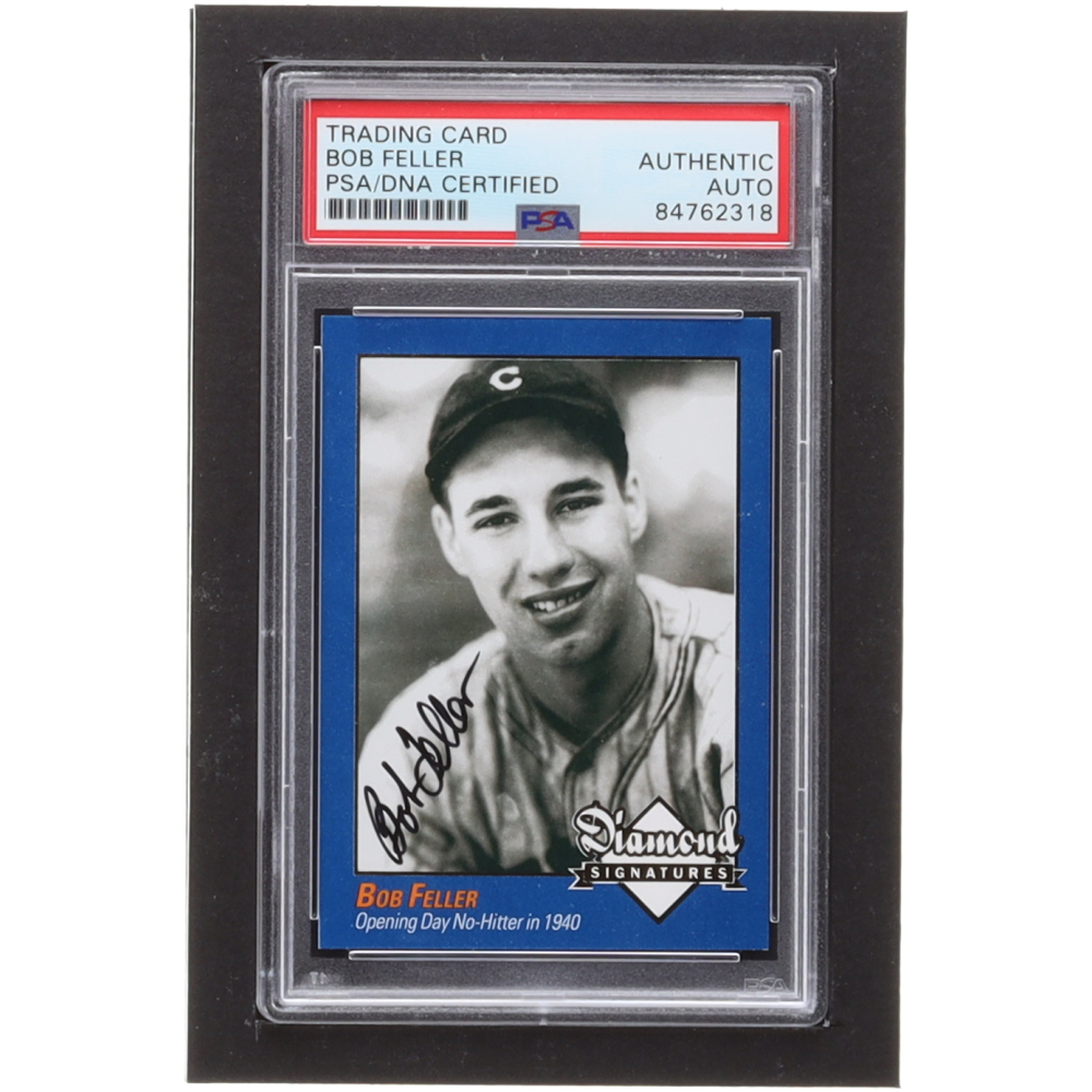 Bob Feller Signed Trading Card (PSA & Beckett) | Pristine Auction