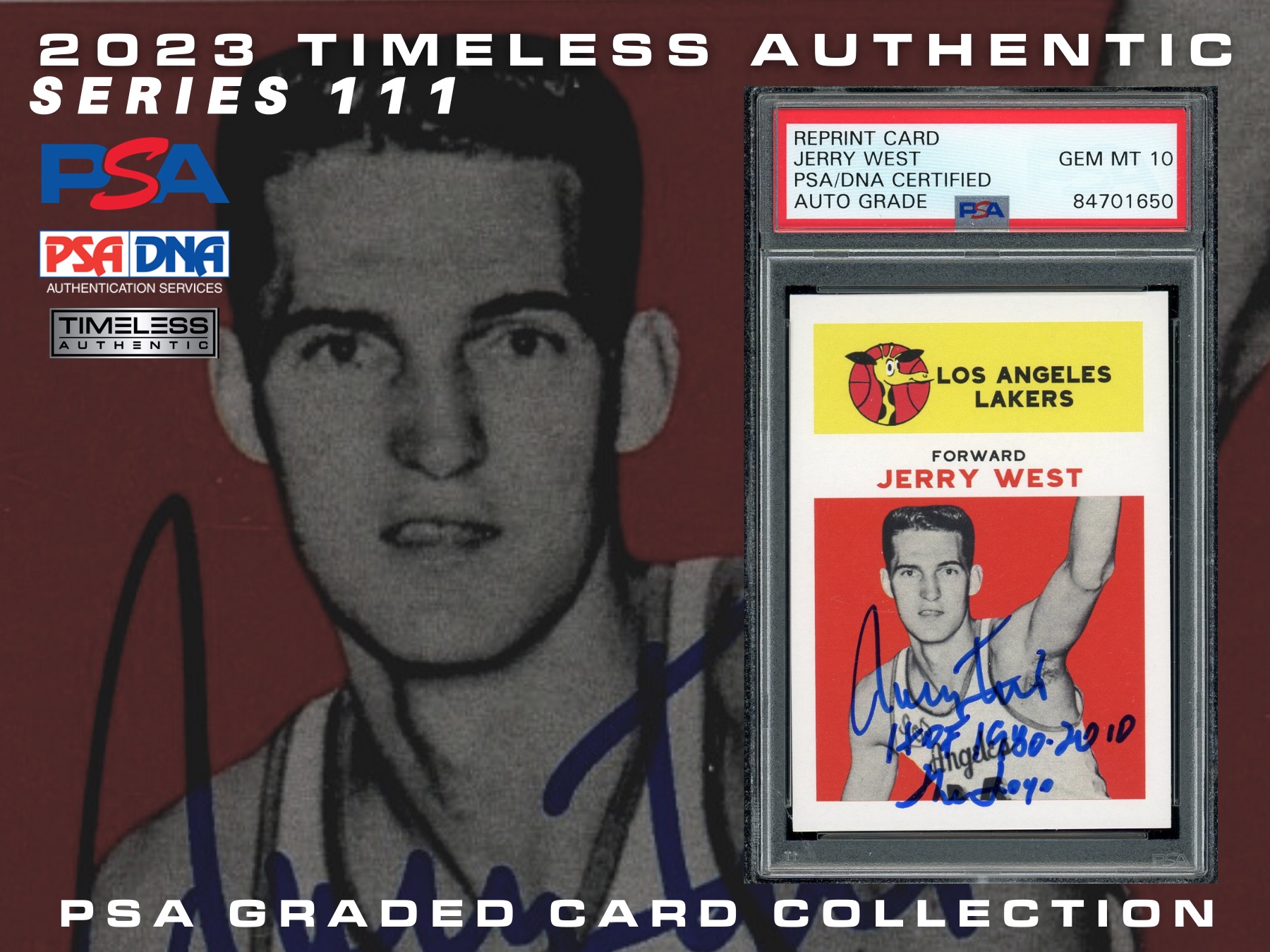 2023 Timeless Authentic “PSA Graded Card Collection” Mystery Box Series ...