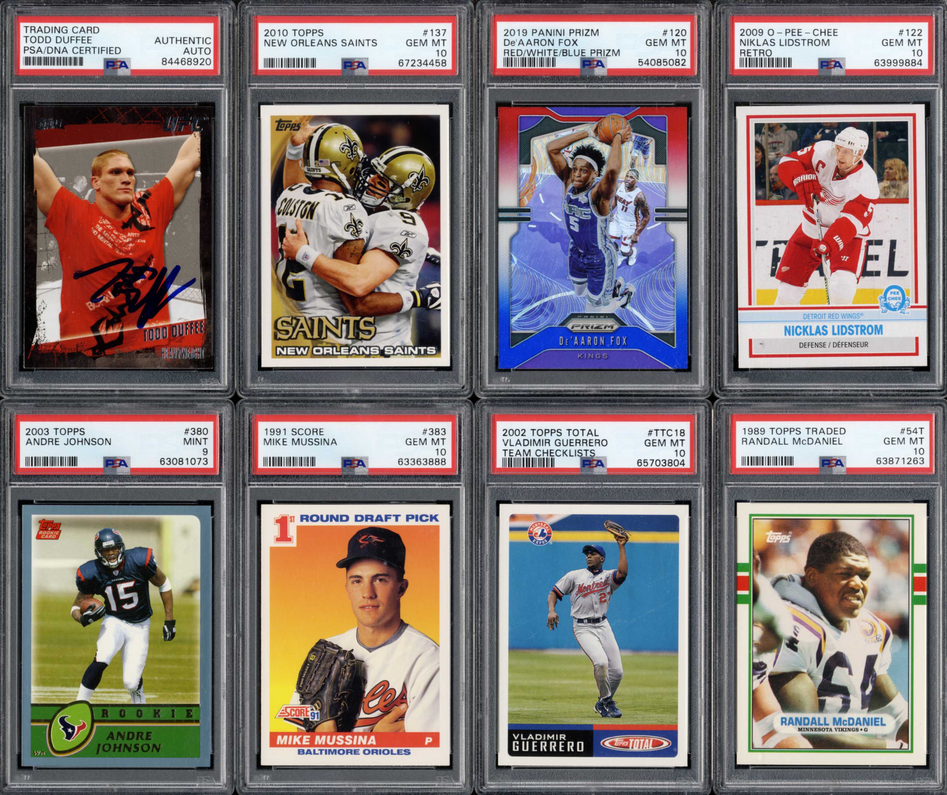 2023 Timeless Authentic “PSA Graded Card Collection” Mystery Box Series ...