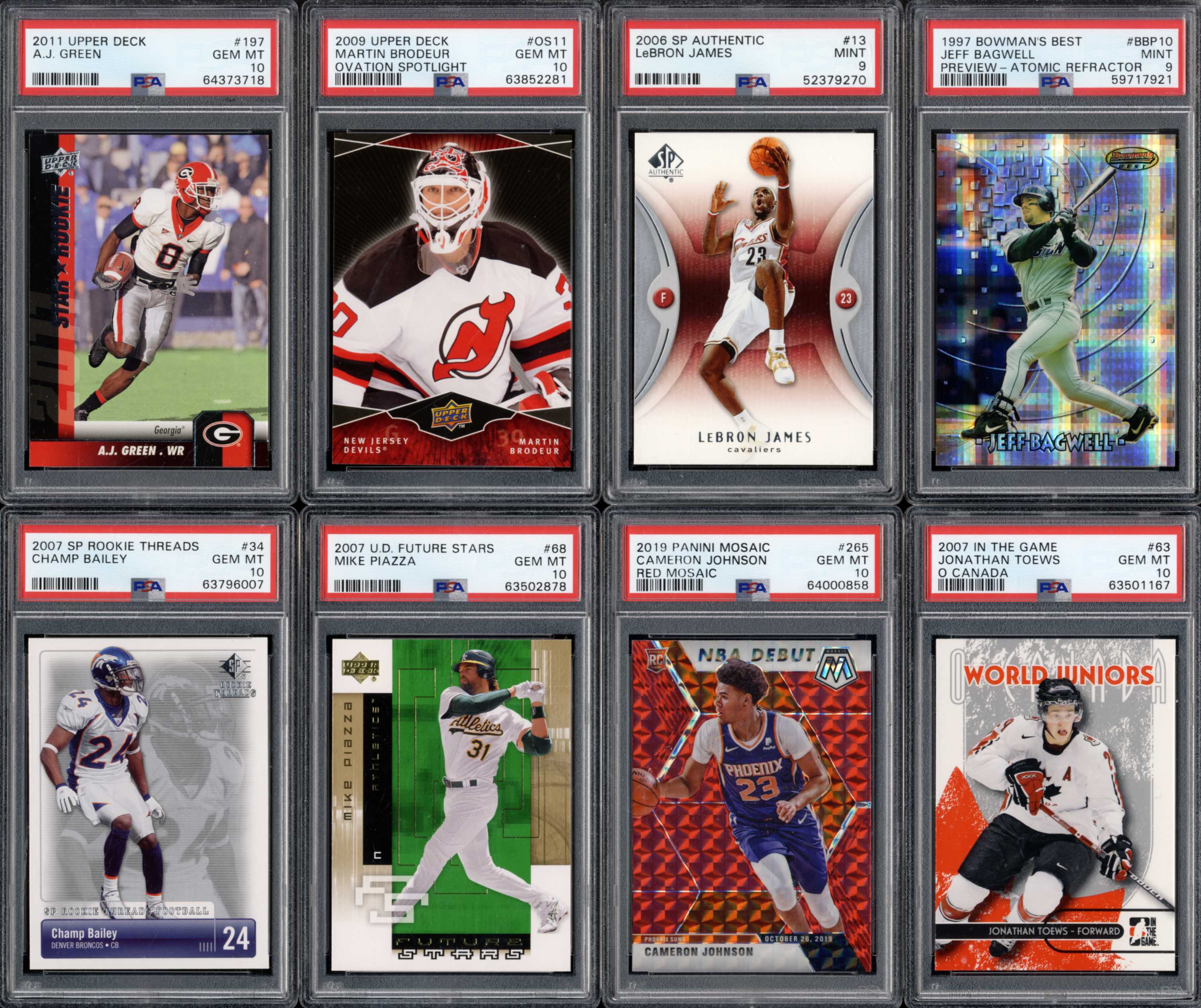 2023 Timeless Authentic “PSA Graded Card Collection” Mystery Box Series ...