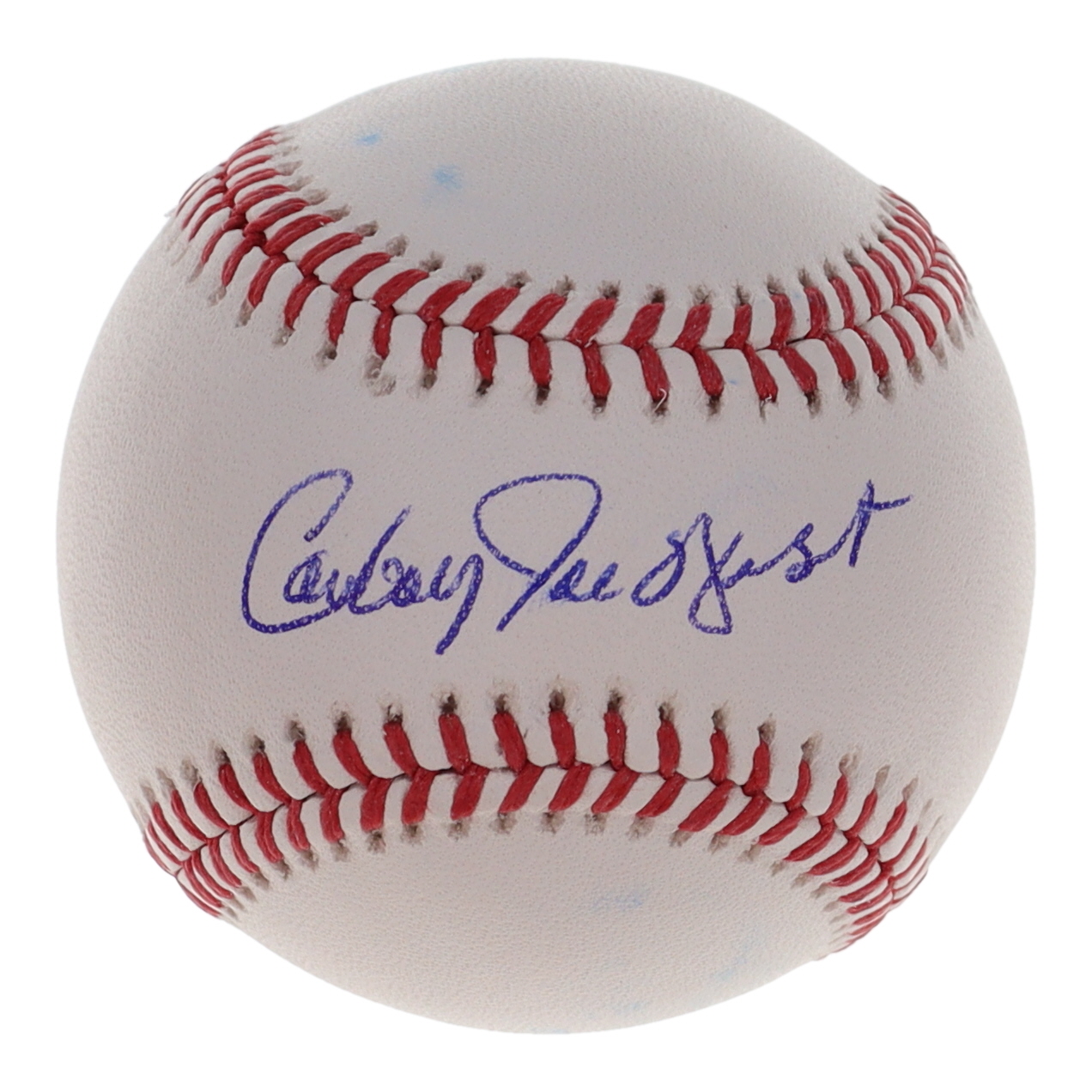 "Cowboy" Joe West Signed OML Baseball (PSA) | Pristine Auction