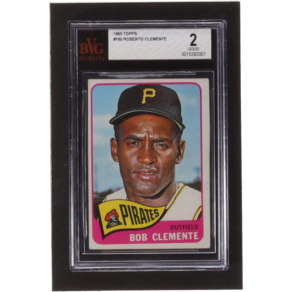 Roberto Clemente 1965 Topps #160 (BVG 2) | Pristine Auction