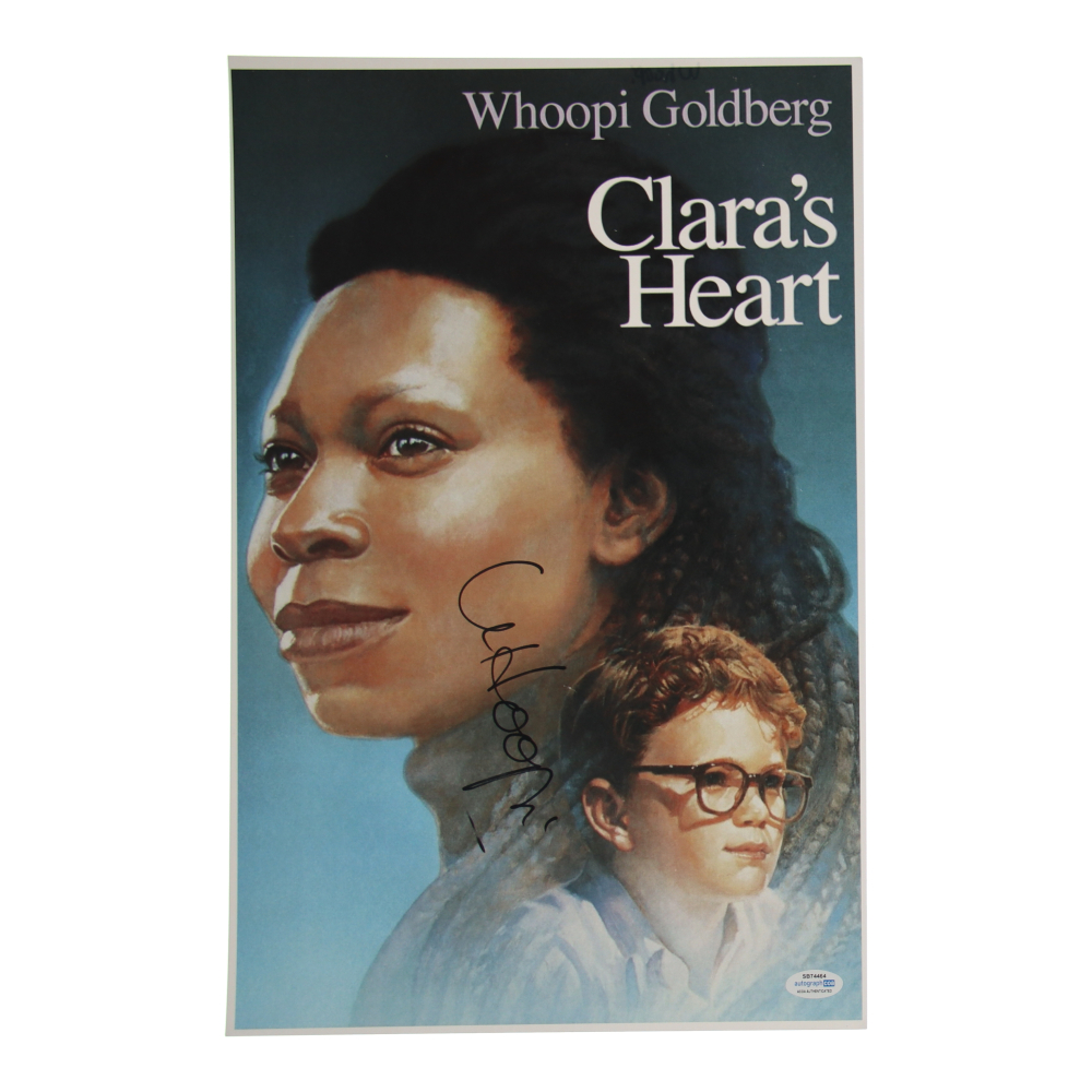 Whoopi Goldberg Signed "Clara's Heart" 11x17 Photo (ACOA) | Pristine ...