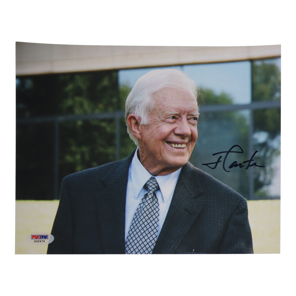Jimmy Carter Signed 8x10 Photo (PSA) | Pristine Auction