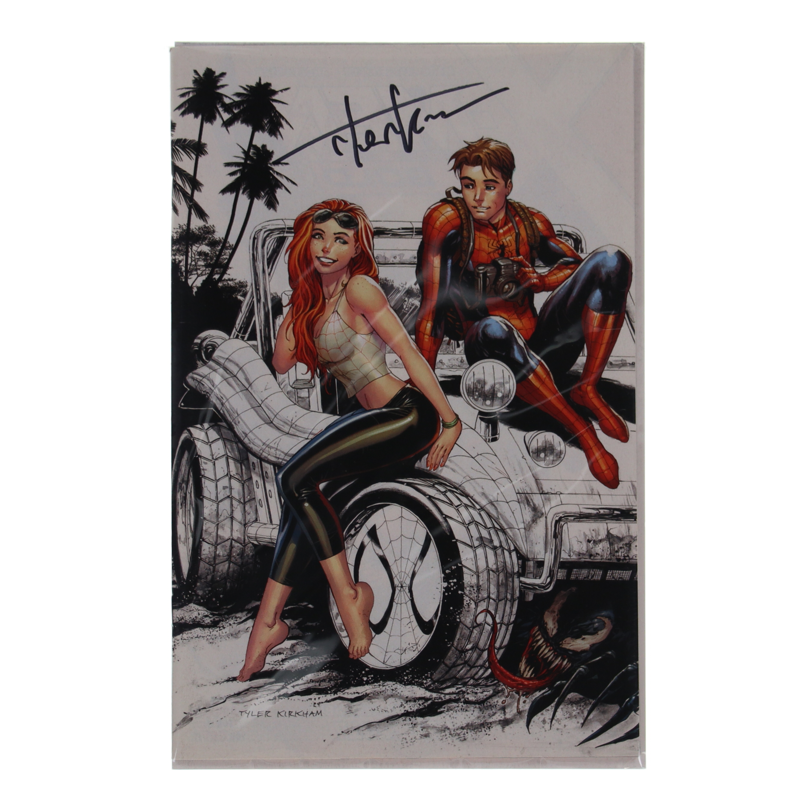 Tyler Kirkham Signed 2017 "The Amazing Spider-Man" Issue #25 Kirkham ...