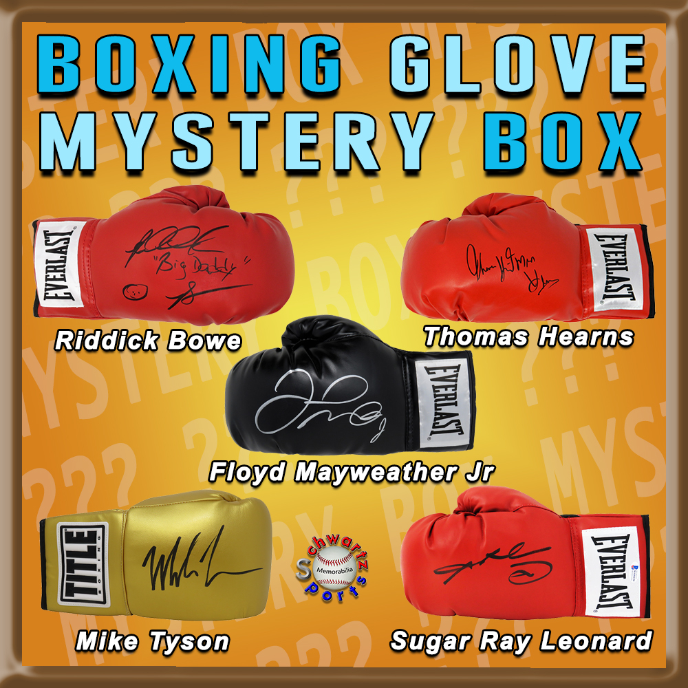 Schwartz Sports Boxing Glove SIGNED Mystery Box – TMA Series 4 (Limited ...