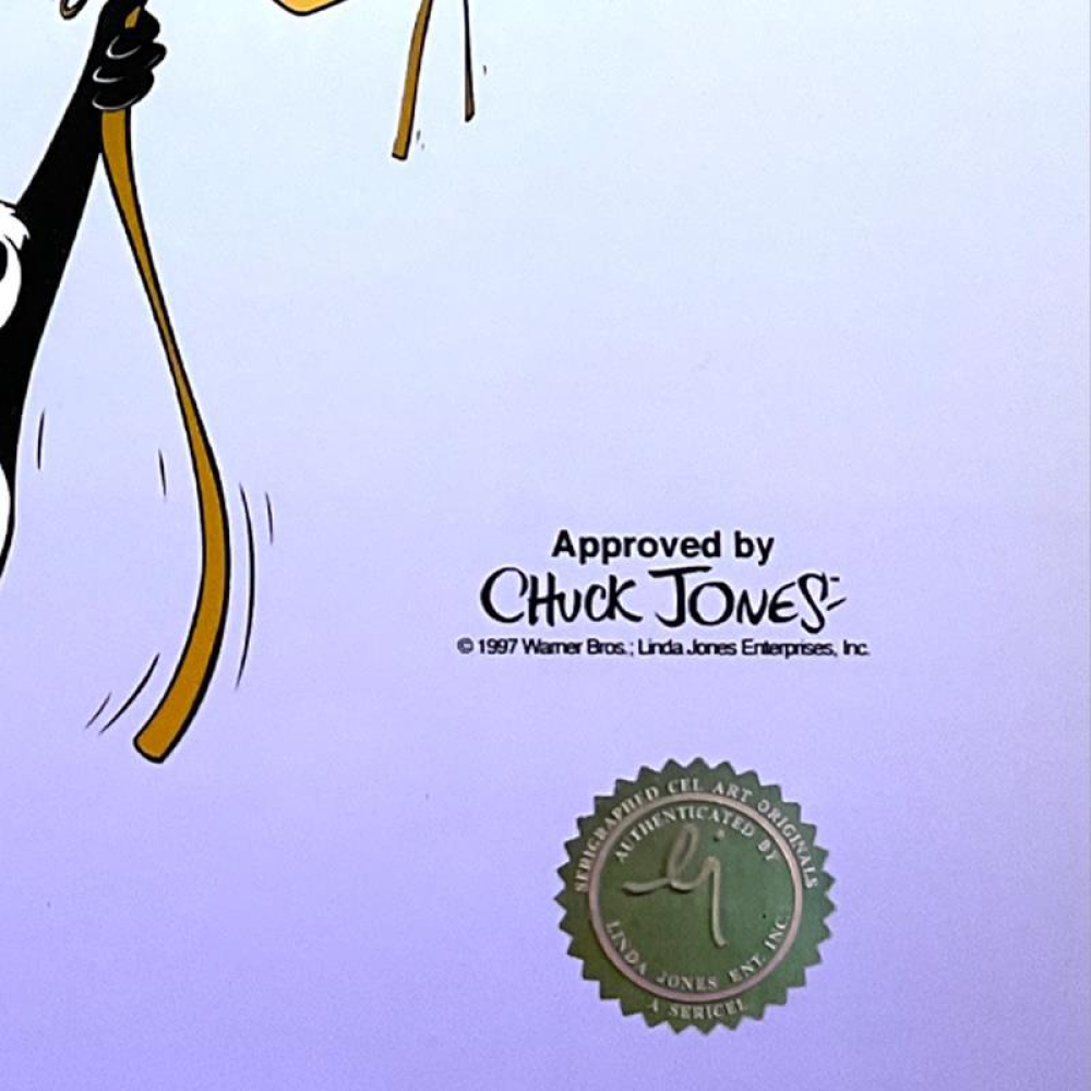 Chuck Jones "Pepe and Penelope" 11x14 Animated Serigraph Cel | Pristine ...