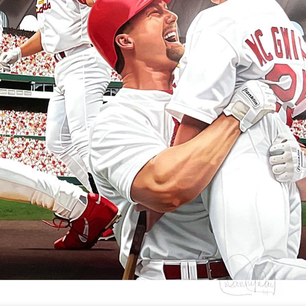 Danny Day Signed "Record Breaker" LE Numbered 23x27 Lithograph (PA ...