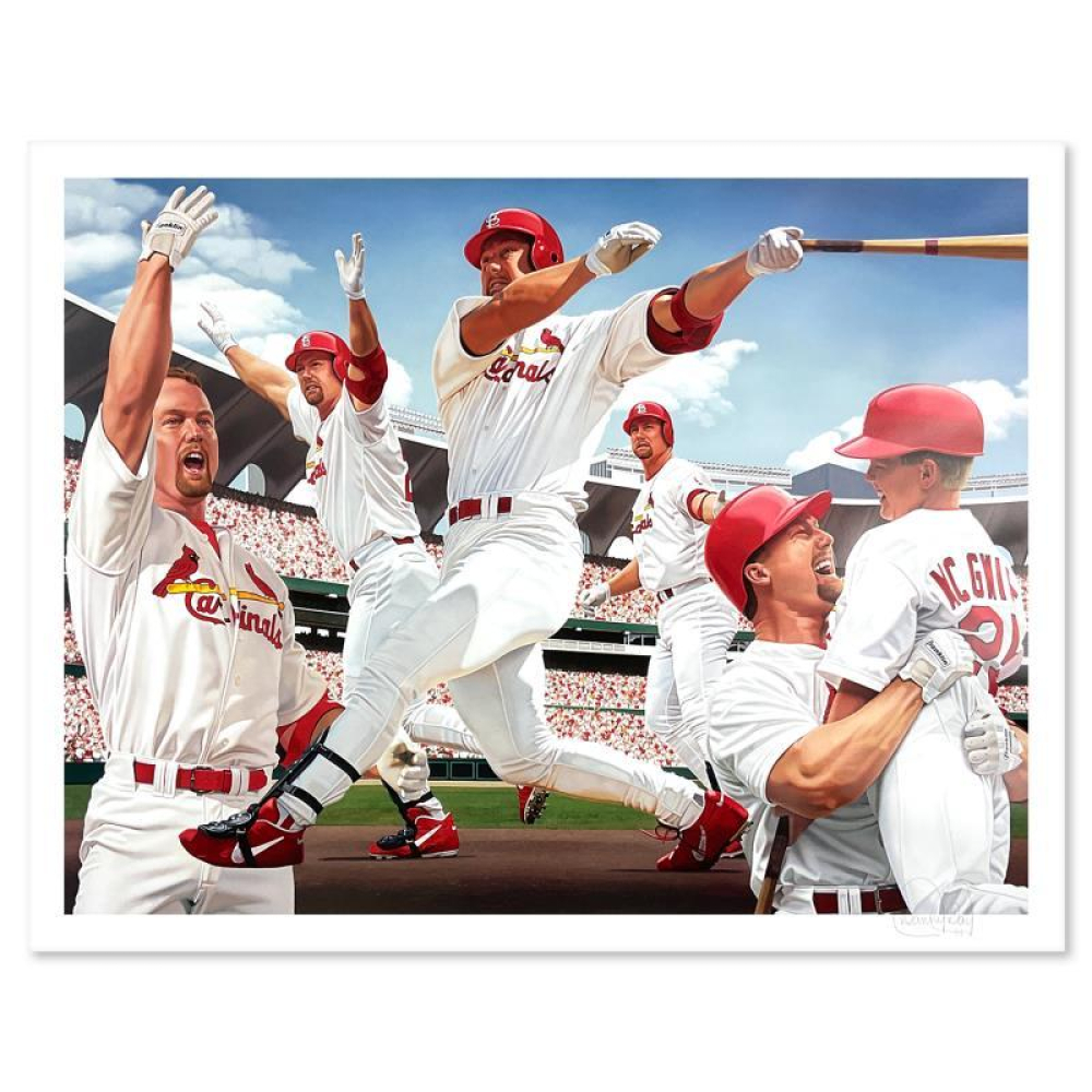 Danny Day Signed "Record Breaker" LE Numbered 23x27 Lithograph (PA ...
