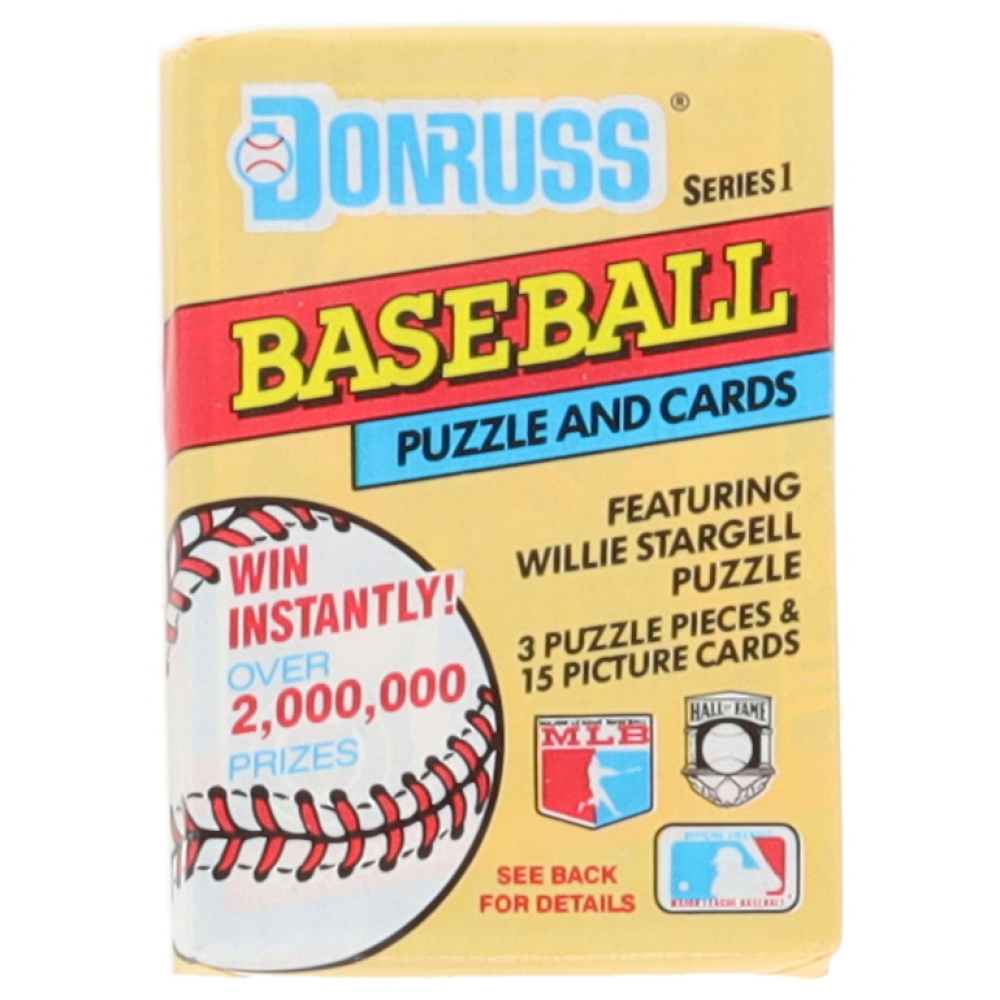 1991 Donruss Series 1 Baseball Wax Pack With (15) Cards | Pristine Auction