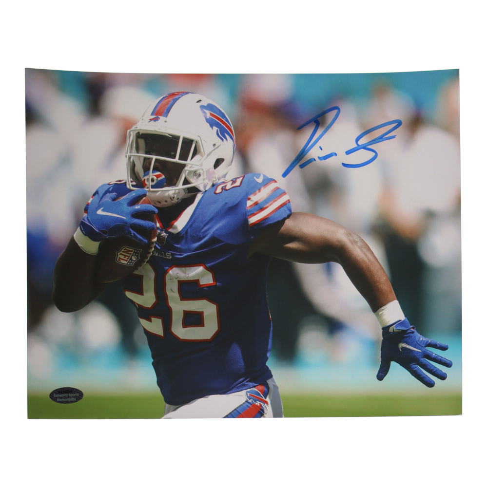Devin Singletary Signed Bills 8x10 Photo (Schwartz) | Pristine Auction
