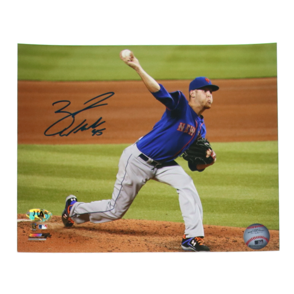 Zack Wheeler Signed Mets 8x10 Photo (MAB) | Pristine Auction