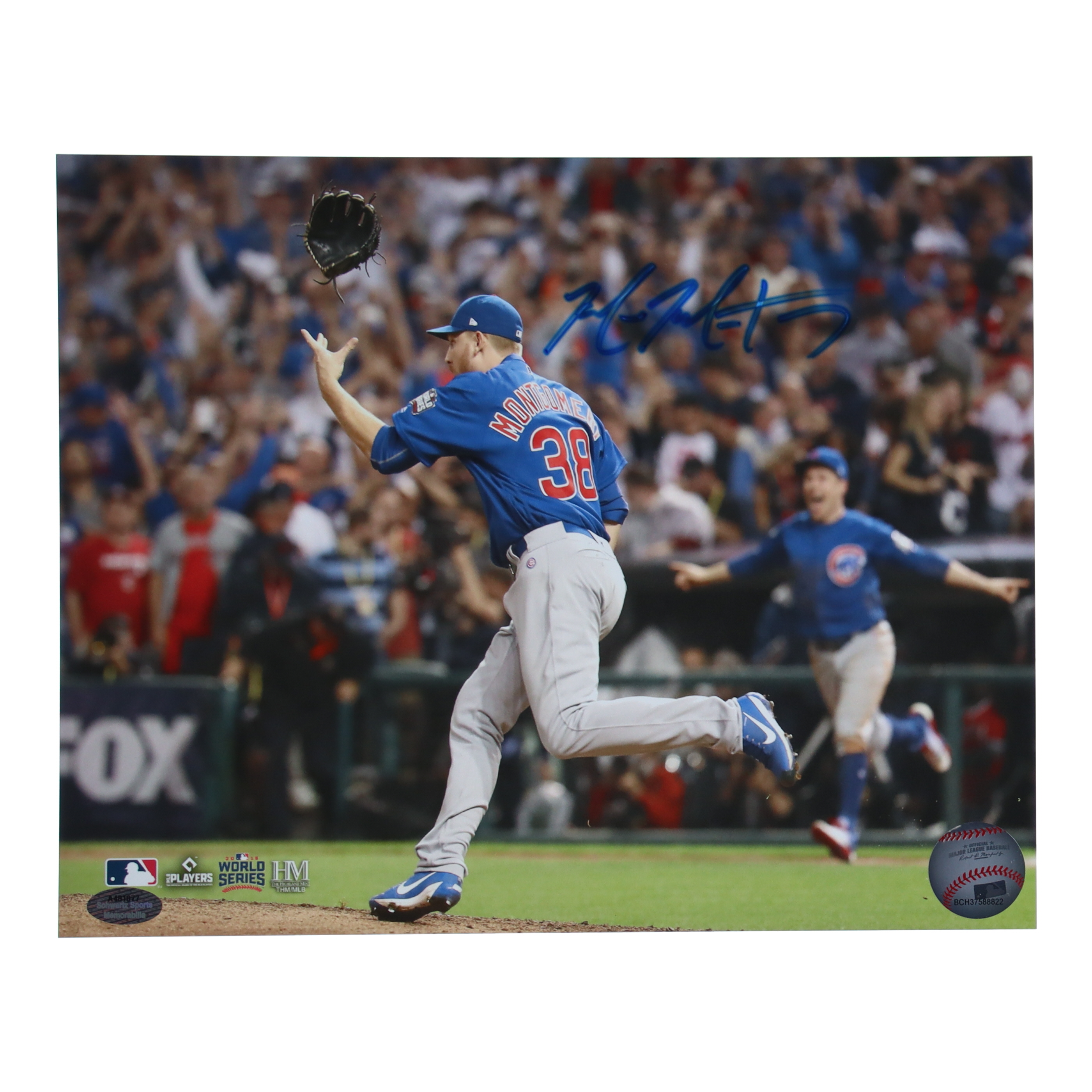 Mike Montgomery Signed Cubs 8x10 Photo (Schwartz) | Pristine Auction