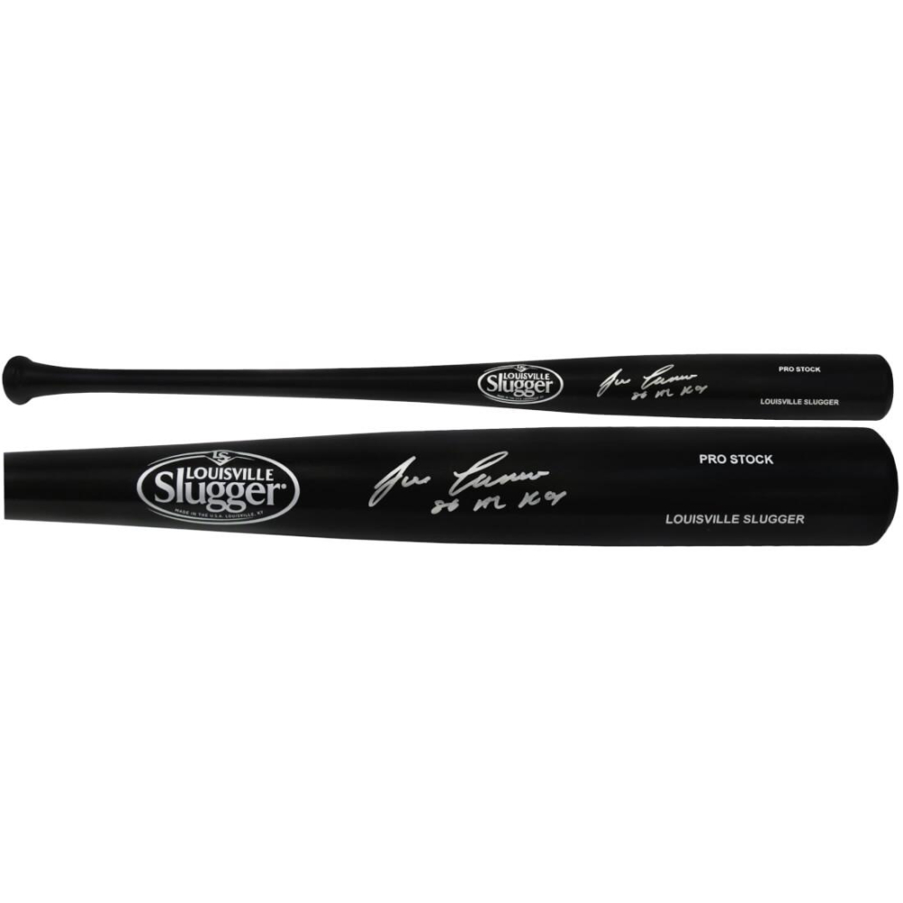 Jose Canseco Signed Louisville Slugger Pro Stock Black Baseball Bat ...
