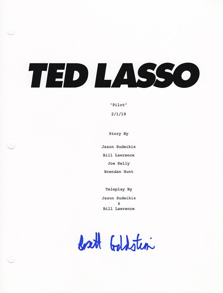 Brett Goldstein Signed "Ted Lasso" Script Cover Sheet (Schwartz ...