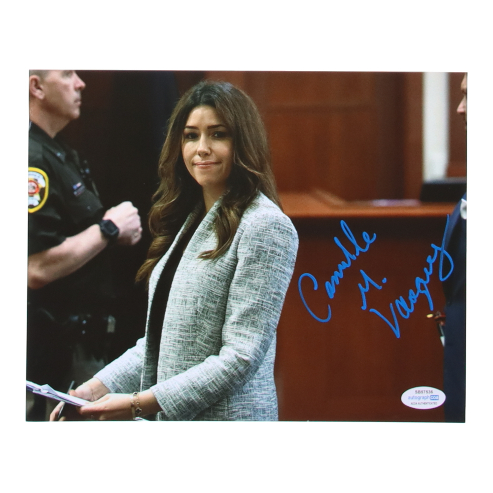 Camille Vasquez Signed 8x10 Photo (ACOA) | Pristine Auction
