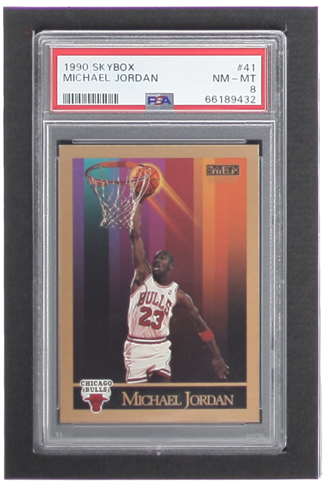 Michael Jordan 1990 Skybox #41 (PSA 8) | Pristine Auction