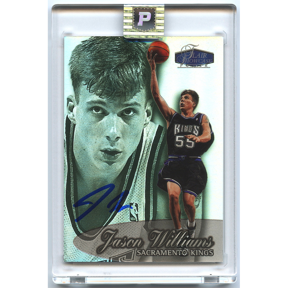 Jason Williams Signed 1998-99 Flair Showcase Row 3 #55 RC (PA ...