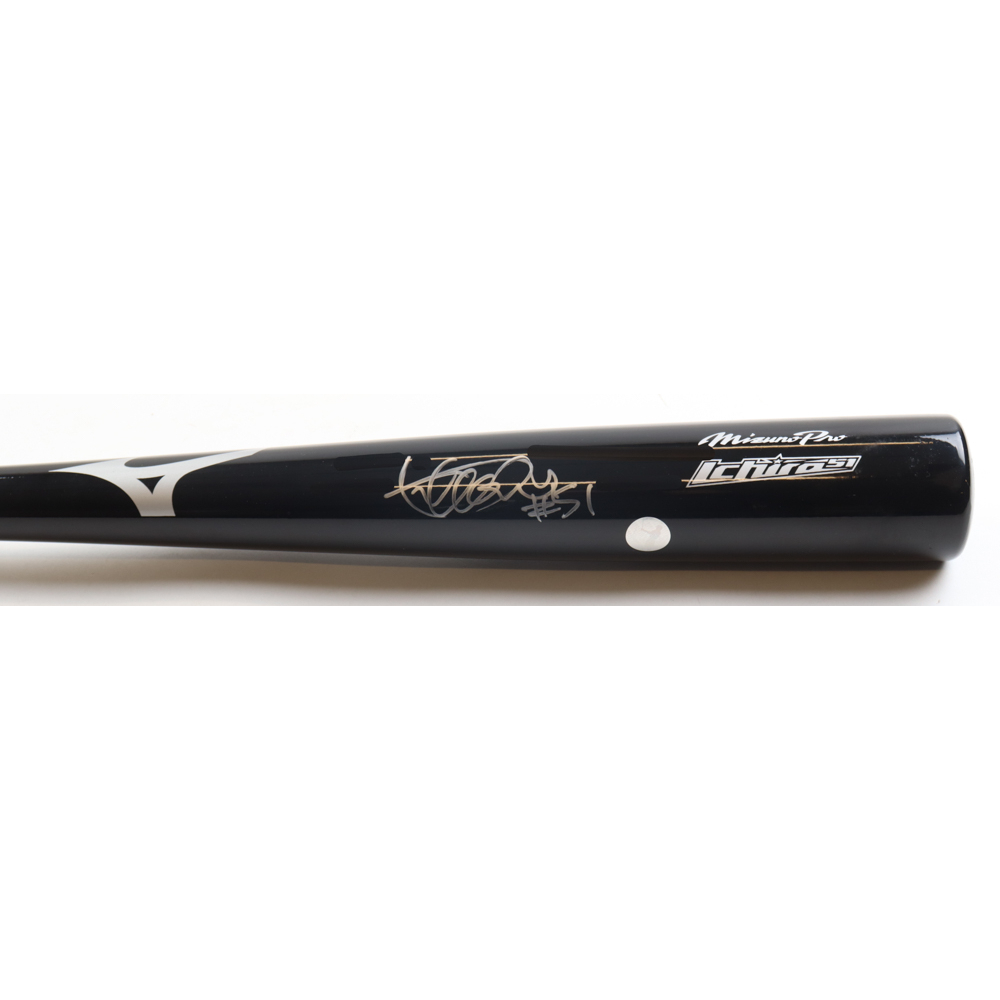 Ichiro Suzuki Signed Mizuno Player Model Baseball Bat (JSA & Sizuki ...
