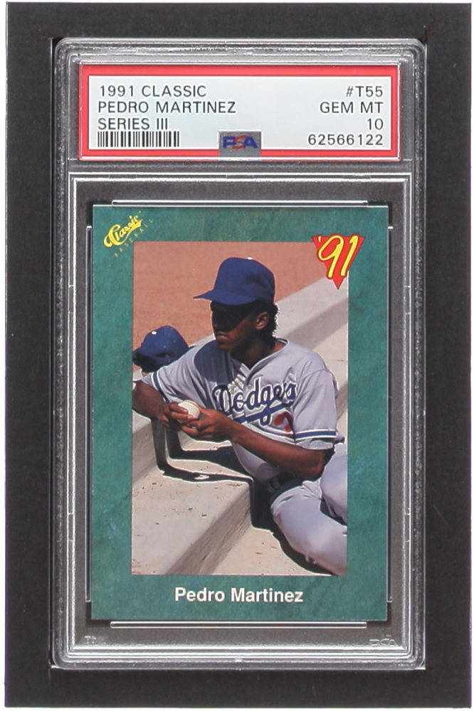 Pedro Martinez 1991 Classic III #T55 RC (PSA 10) | Pristine Auction