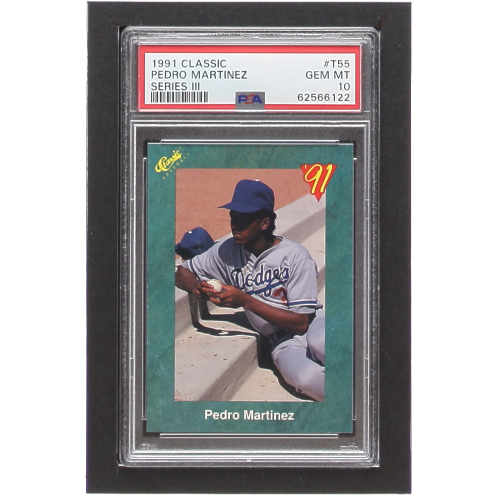 Pedro Martinez 1991 Classic III #T55 RC (PSA 10) | Pristine Auction