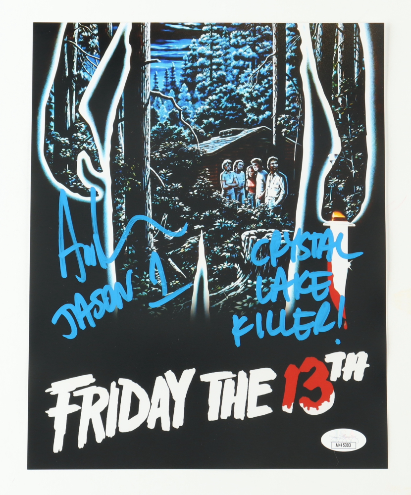 Ari Lehman Signed "Friday the 13th" 8x10 Photo Inscribed "Jason 1 ...