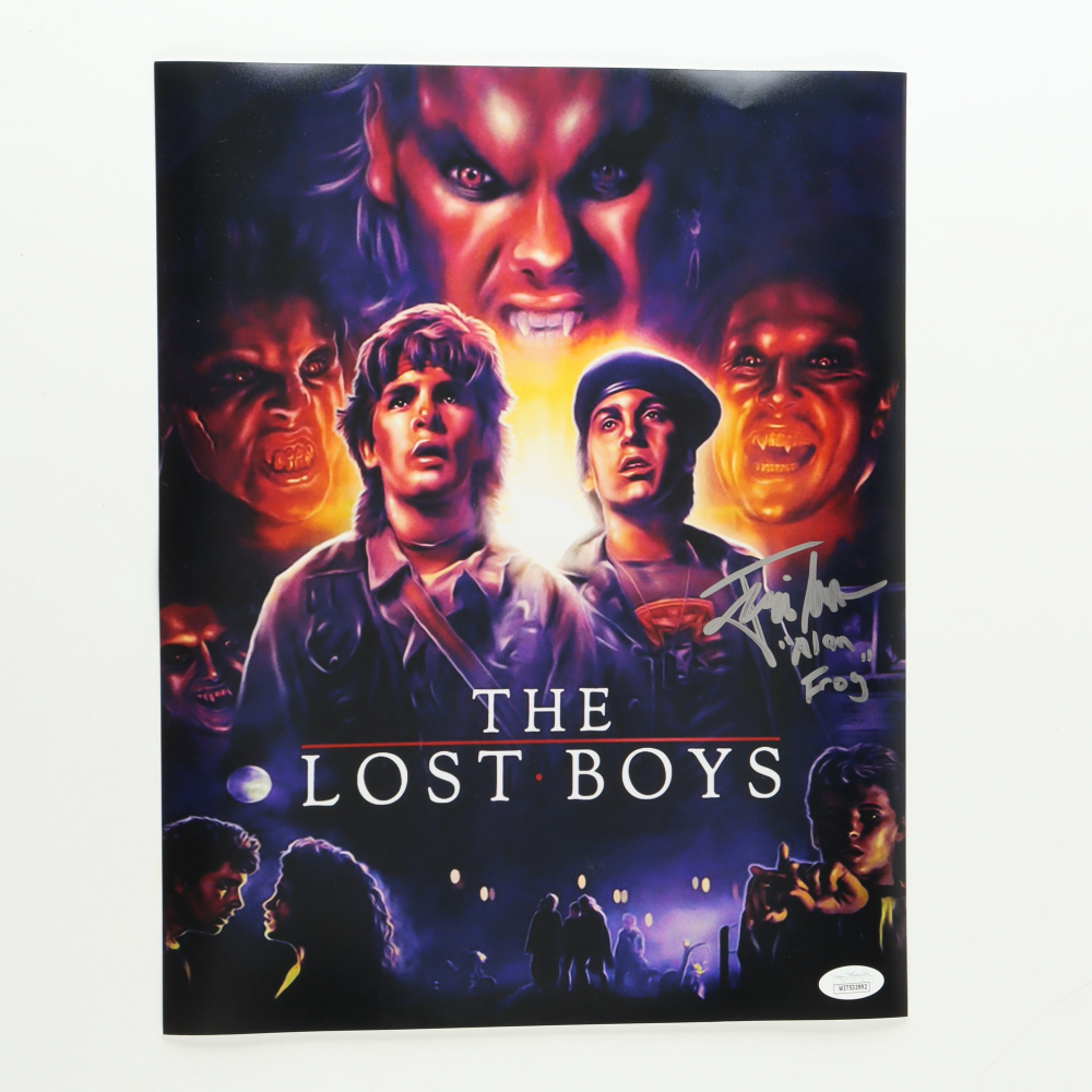 Jamison Newlander Signed "The Lost Boys" 11x14 Photo Inscribed "Frog ...