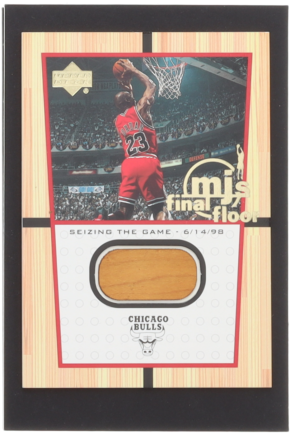 Michael Jordan 2000 Upper Deck Century Legends MJ Final Floor Jumbos # ...