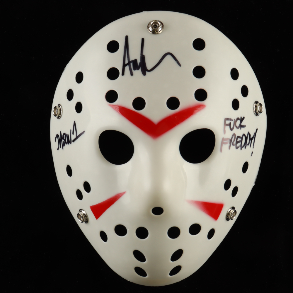 Ari Lehman Signed Jason "Friday the 13th" Hockey Mask Inscribed "F ...
