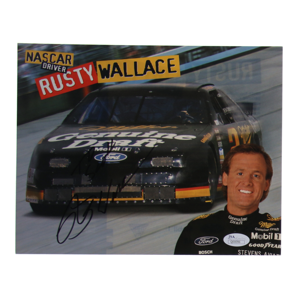 Rusty Wallace Signed NASCAR 8x10 Photo (JSA) | Pristine Auction