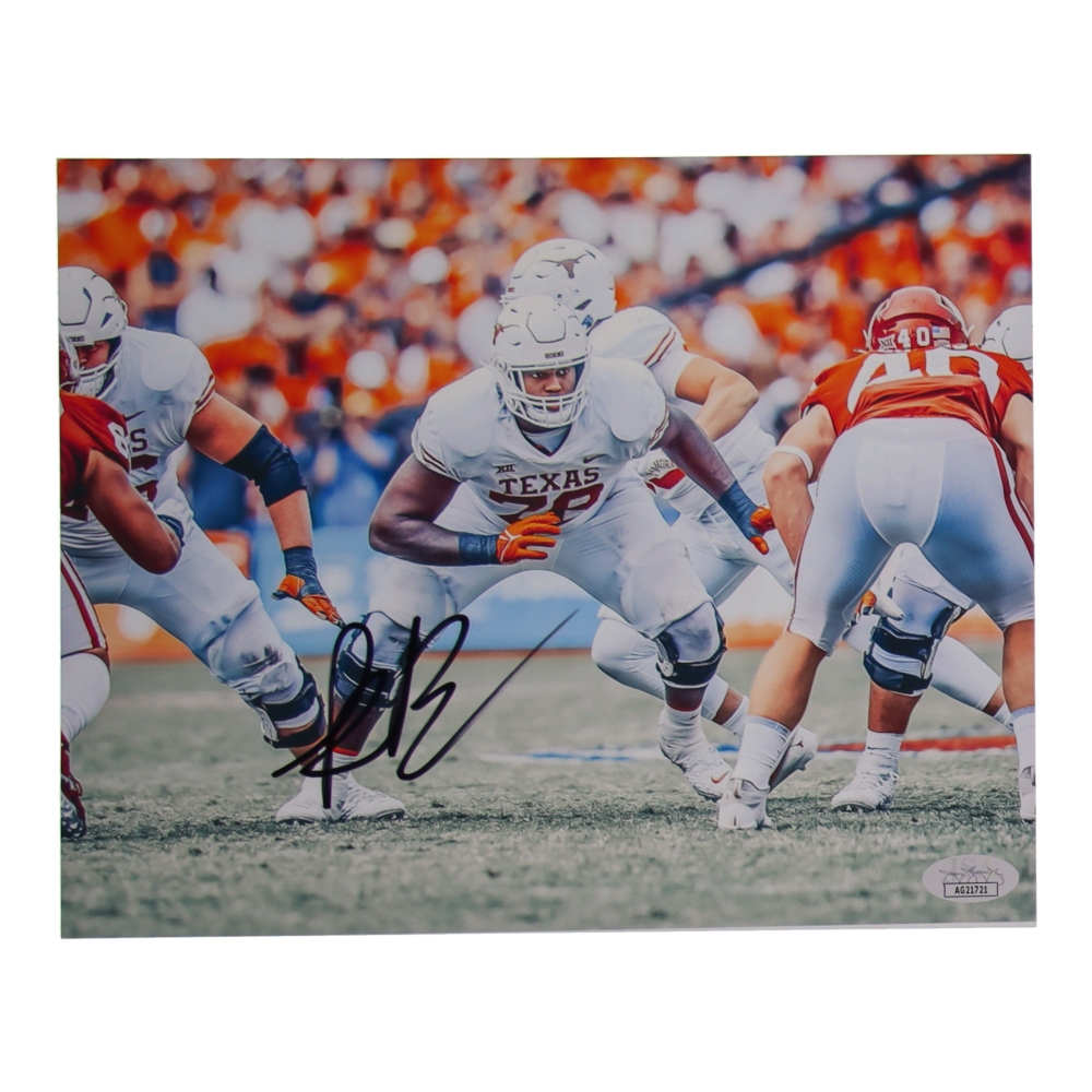 Kelvin Banks Jr. Signed Texas Longhorns 8x10 Photo (JSA) | Pristine Auction
