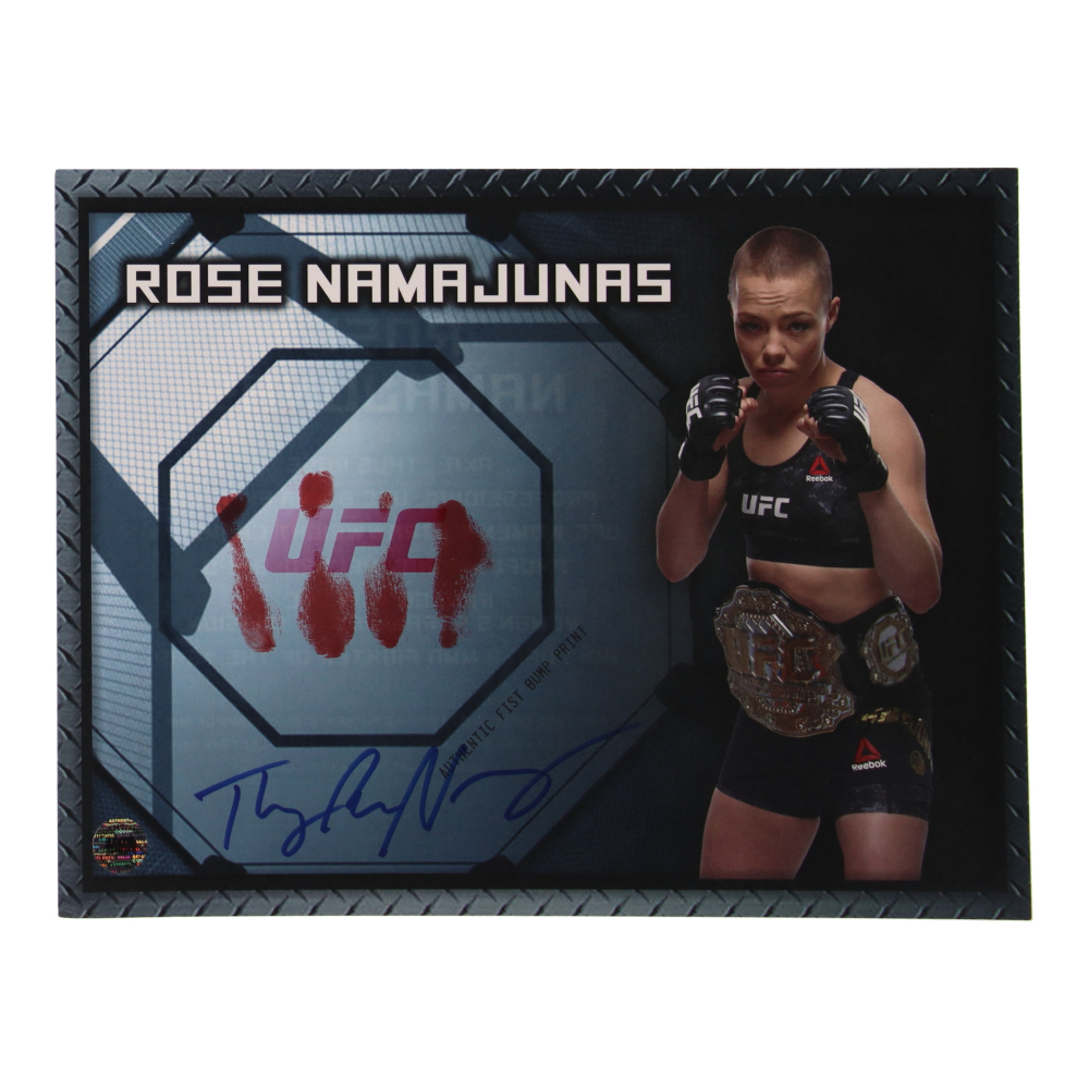 Rose Namajunas Signed UFC 8.5x11 Photo (MMA Signatures) | Pristine Auction
