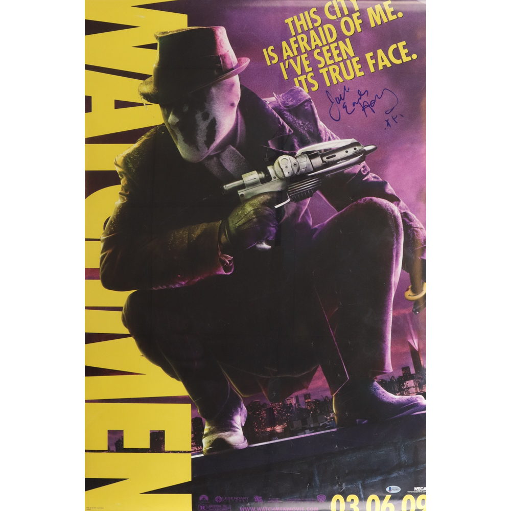 Jackie Earle Haley Signed "Watchmen" 24x36 Character Poster (Beckett ...