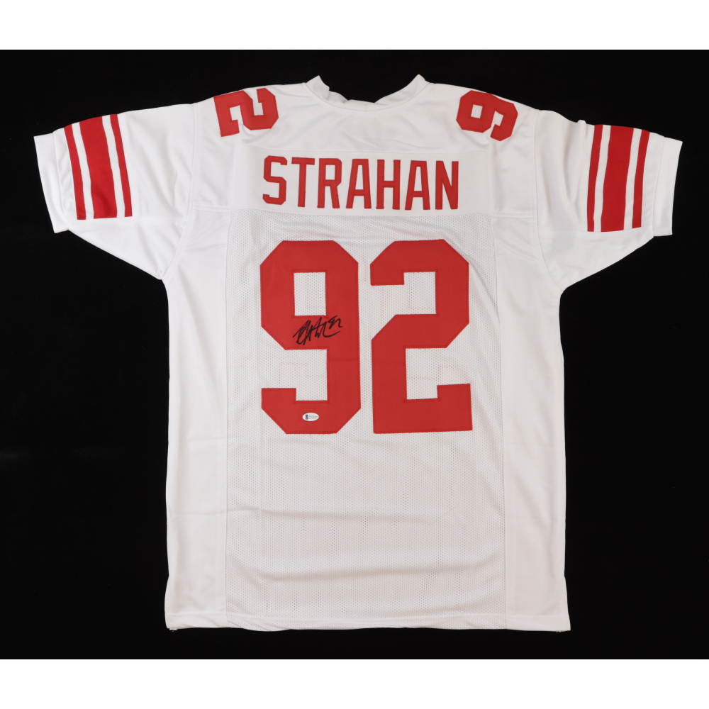 Michael Strahan Signed Jersey (Beckett) | Pristine Auction