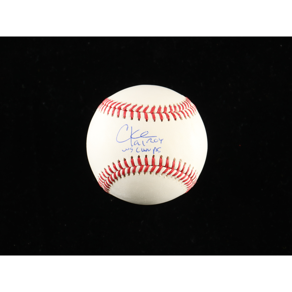 Chuck Knoblauch Signed OML Baseball Inscribed "AL ROY" & "WS Champs ...