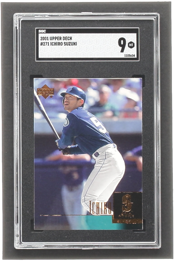 Ichiro Suzuki 2001 Upper Deck #271 SR RC (SGC 9) | Pristine Auction