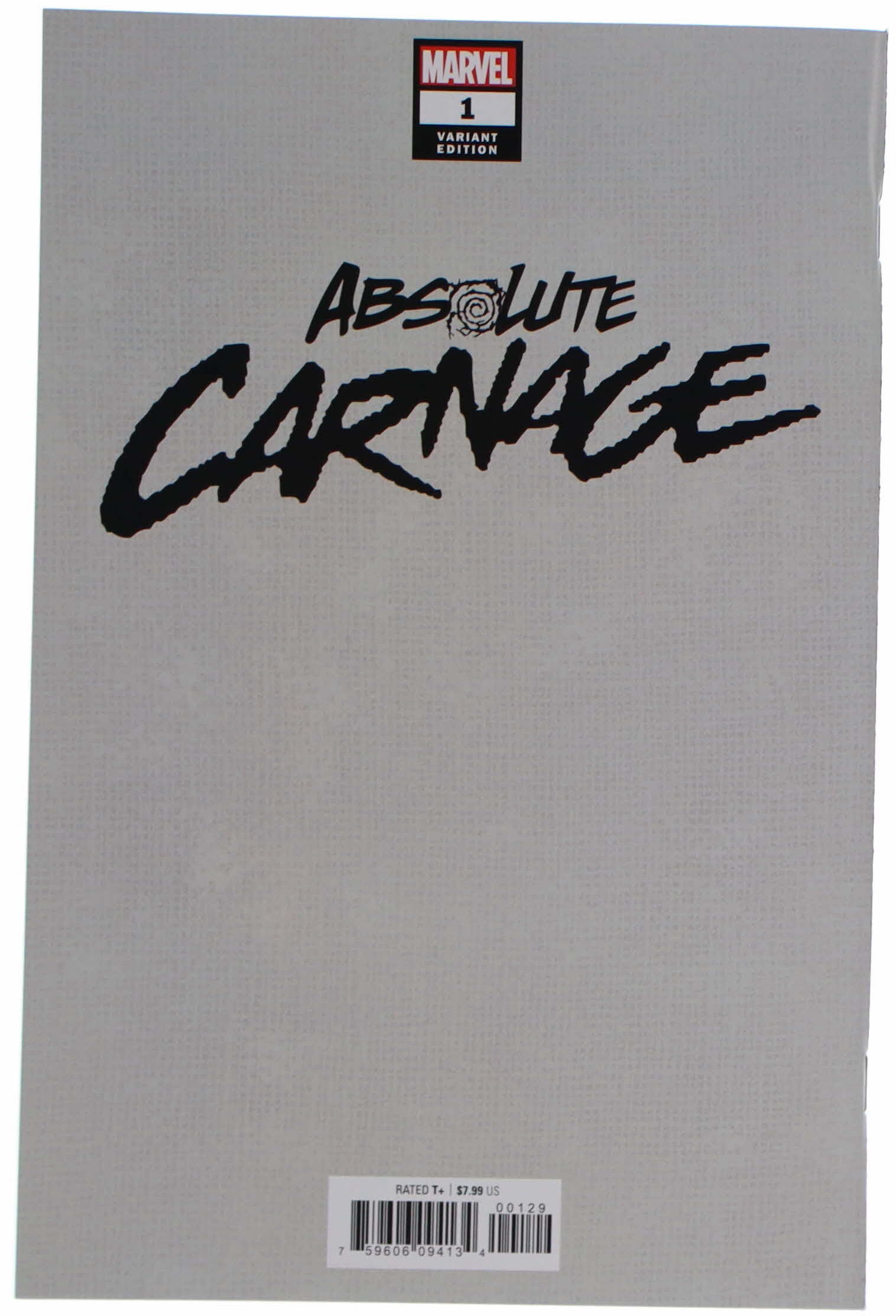 Tyler Kirkham Signed 2019 "Absolute Carnage" Issue #1 Kirkham Variant ...